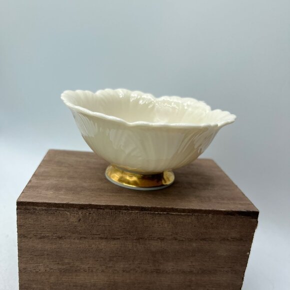 Lenox | Accents | Lenox Dorian Fruit Nut Candy Footed Bowls With 24k ...